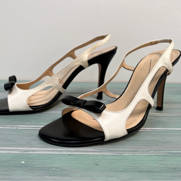 kate spade | Shoes | Kate Spade Italian Leather Slingback Heels | Poshmark
